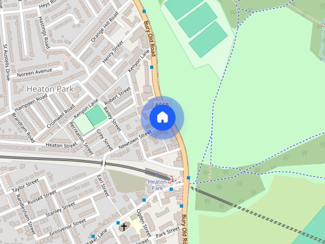 Bury Old Road, Prestwich, M25