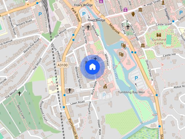 Bury Fields, Guildford, Surrey, GU2