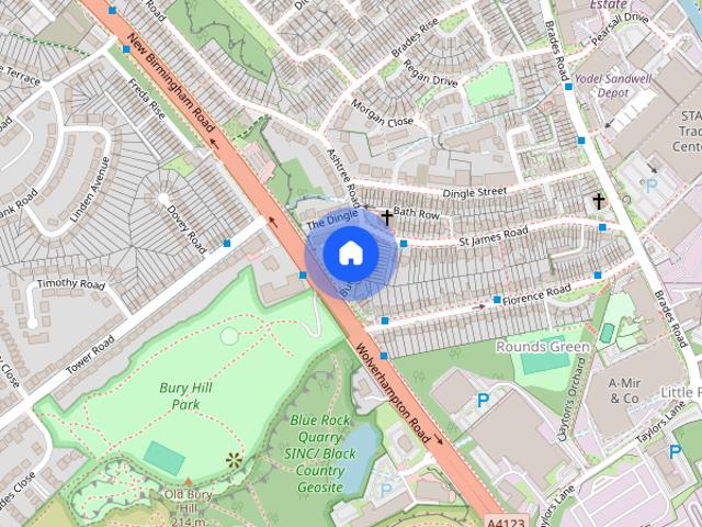 Bury Hill Road, Oldbury, West Midlands, B69