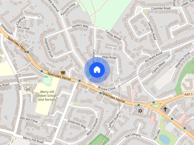 Burchell Court, Bushey, WD23