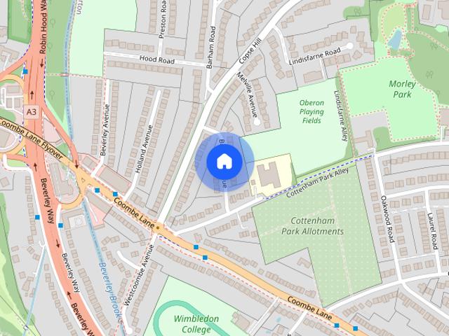 Burdett Avenue, West Wimbledon, London, SW20