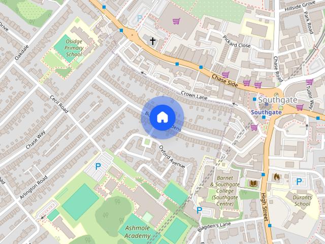Burleigh Gardens, Southgate N14