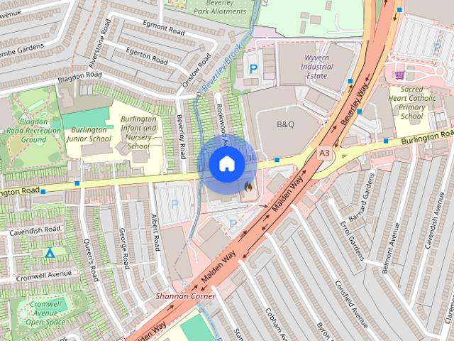 Burlington Rd KT3