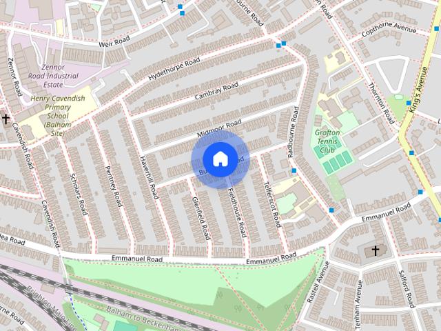 Burnbury Road, Clapham South