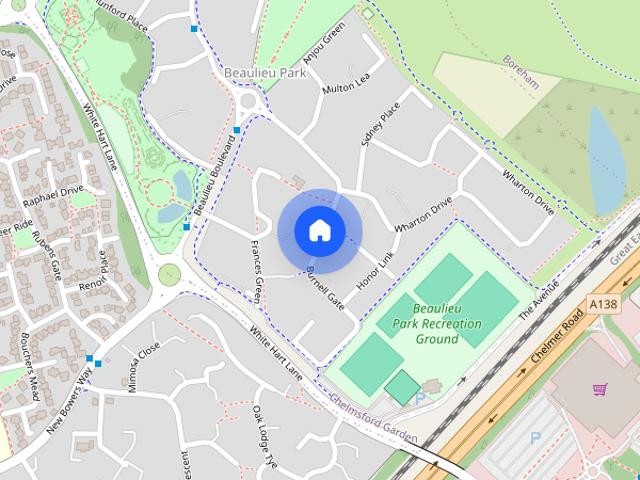 Burnell Gate, Chelmsford Garden, Chelmsford, CM1