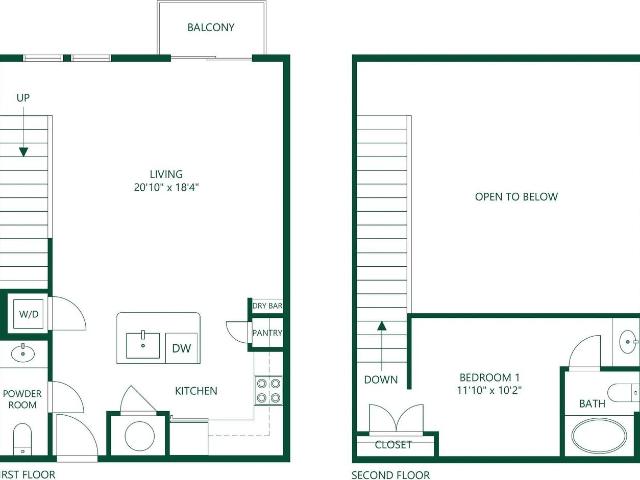 Burnett Lofts at Bishop Ridge 1 Bedroom Apartment for Rent at 511 N Ewing Ave, Dallas, TX 75203 Lake Cliff