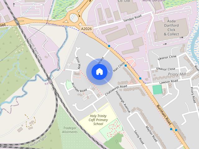 Burnham Crescent, Dartford, Kent, DA1