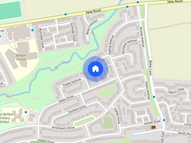 Burns Avenue, Boldon Colliery, Tyne and Wear, NE35