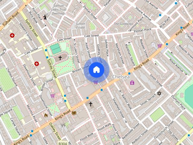 Burnsall Street, Chelsea Green, SW3