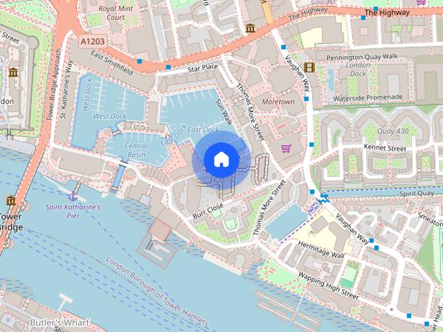 Burr Close, St Katharine Docks, London, E1W