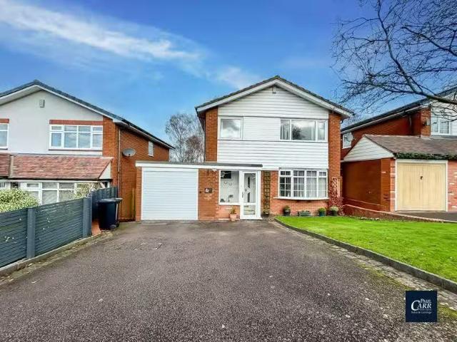 Bushey Close, Streetly, Sutton Coldfield 4 bed detached house.