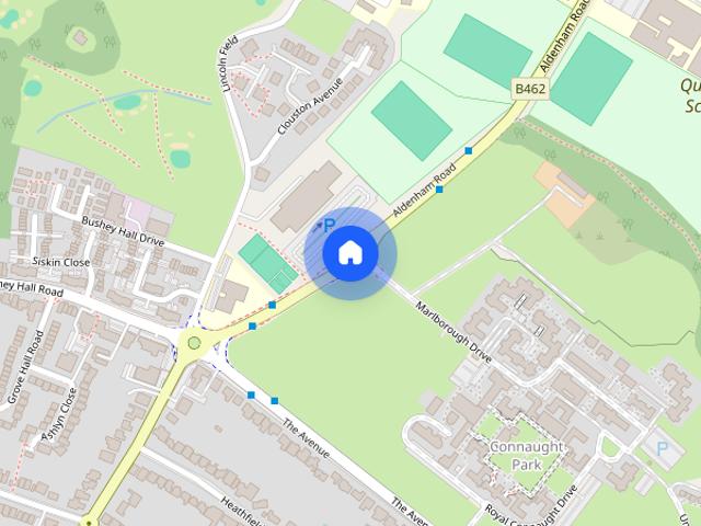 BUSHEY, Aldenham Road, Wellsfield