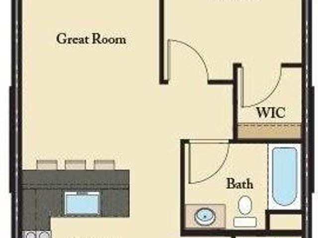 Butler Square 1 Bedroom Apartment for Rent at 409 E Butler Ave, Doylestown, PA 18901