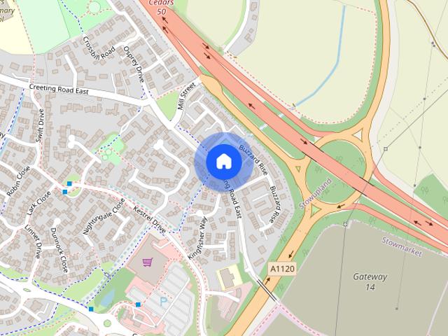 Buzzard Rise, Stowmarket