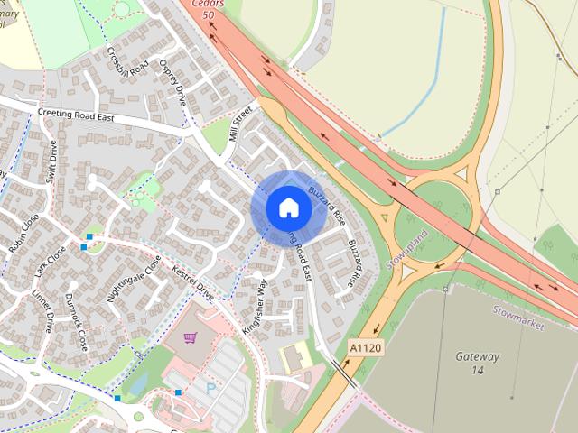 Buzzard Rise, Stowmarket