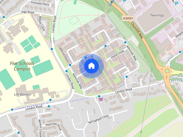 Byng Walk, Admirals Way, Andover, SP10