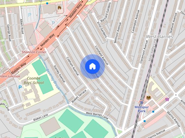 Byron Avenue, Raynes Park, New Malden, KT3