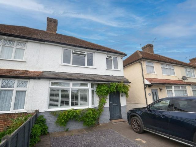 Byron Road, Addlestone KT15, 3 bed semi detached house to rent, £2,350 pcm | PrimeLocation