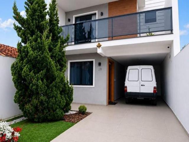 C SO1714 Sobrado Moderno com Piscina | 170m² | 3 Quartos 1 Suíte | Campo Pequeno Colombo