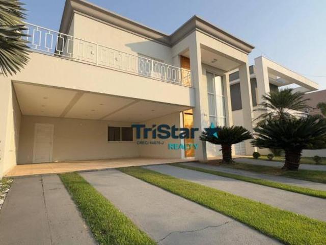 CA05321 SOBRADO COM ARQUITETURA ÍMPAR EM CONDOMINIO ALTO PADRAO AT. 490m² AC. 392m² HELVETIA
