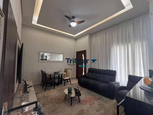 CA0545 OPORTUNIDADE DE CASA 03 DORM. COM ÁREA GOURMET EM CONDOMINIO FECHADO AT. 150m² AC. 110m
