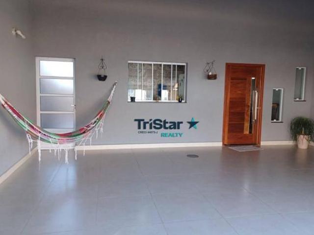 CA0682 EXCELENTE CASA TERREA COM OTIMO ACABAMENTO E ÁREA GOURMET AT. 150m² AC. 125m² CAMPO B