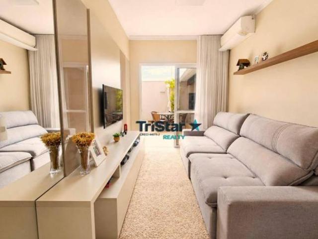 CA0778 SOBRADO COM 03 SUÍTES E PISCINA AQUECIDA EM CONDOMINIO FECHADO AT. 212m² AC. 210m² M