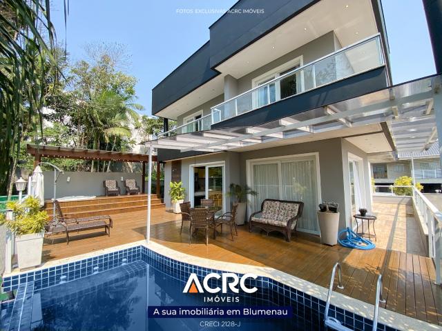 CA03788 Casa de Alto Padrão e Área de Lazer Completa para Locação no bairro Salto do Norte em Blumenau