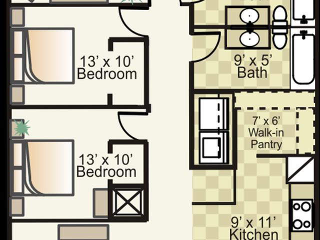Cambridge Condominiums 3 Bedroom Apartment for Rent at Y.A. Tittle Drive and Alvin Dark Avenue, Baton Rouge, LA 70820 Highlands Perkins