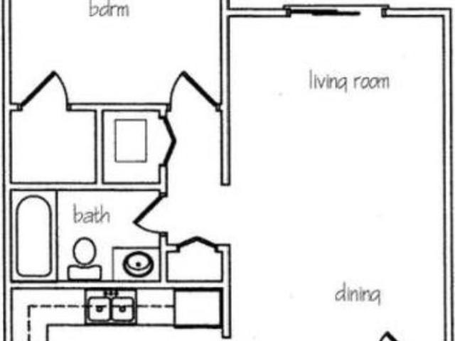 Camelot 1 Bedroom Apartment for Rent at 5307 Sw West Dr, Topeka, KS 66606