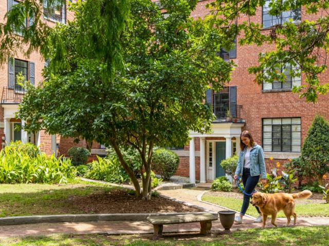 Cameron Court 2 Bedroom Apartment for Rent at 804 W Morgan St, Raleigh, NC 27603