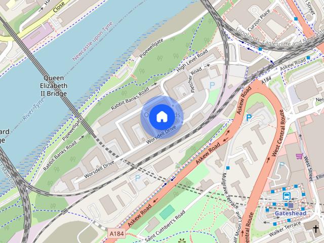 Cameronian Square, Gateshead, NE8