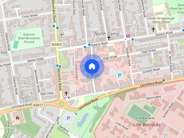 Camp Road, Farnborough, Hampshire, GU14