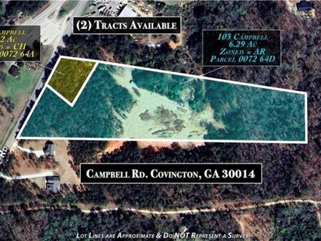 Campbell Rd, Covington, Plot For Sale