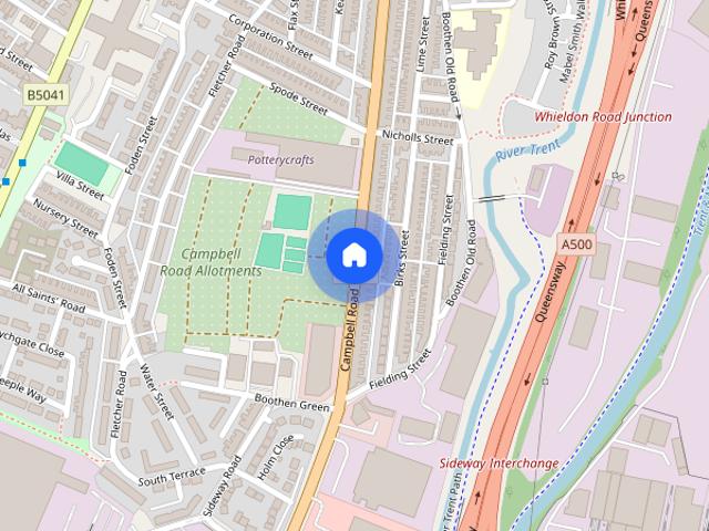 Campbell Road, Stoke on Trent, Staffordshire, ST4