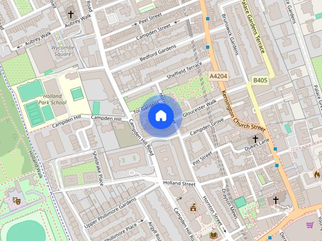 Campden House Close, Kensington, London W8