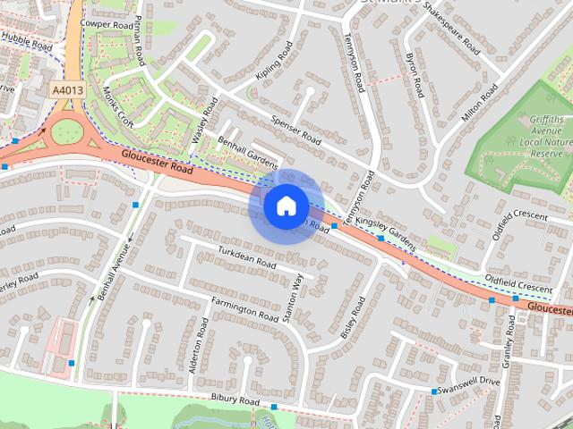 Campden Road, Cheltenham, Gloucestershire, GL51
