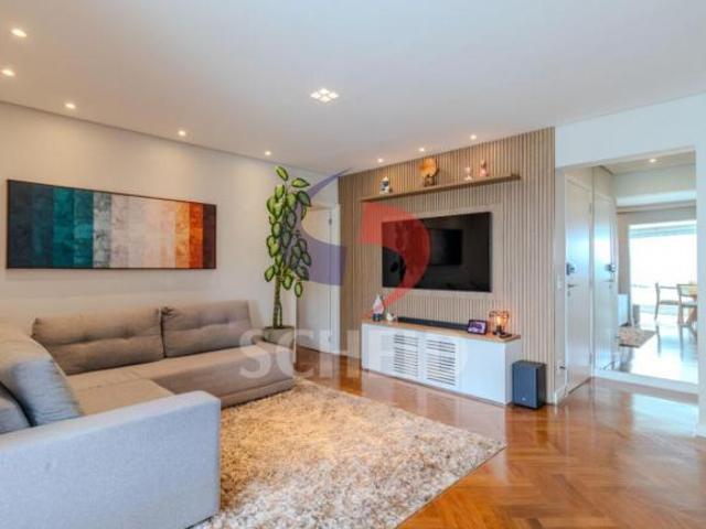 Campo Belo Apartamento com 108 m², 3 quartos, varanda gourmet e lazer completo