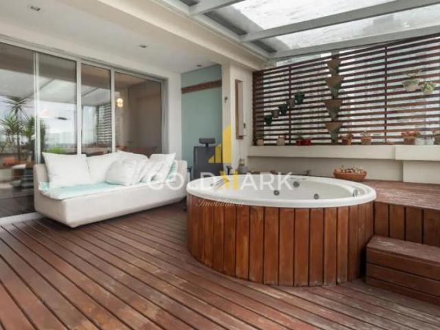 Campo Belo cobertura duplex à venda 191 m² privativos 2 Dormitórios suíte 3 vagas