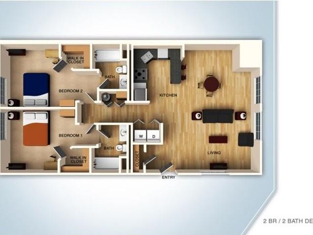 Campus Court at Knollwood 2 Bedroom Apartment for Rent at 1701 Knollwood Ave, Kalamazoo, MI 49006 Knollwood