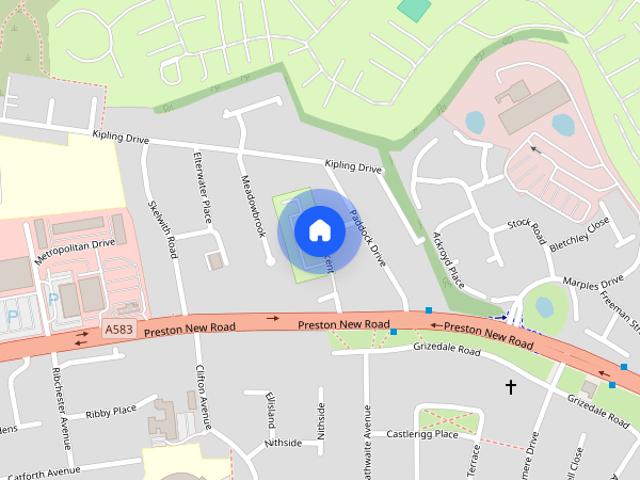 Canterbury Avenue, Blackpool, Lancashire, FY3