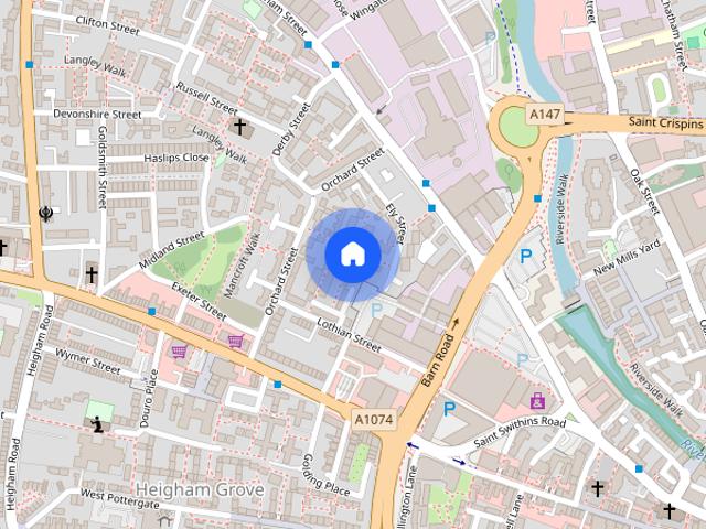 Canterbury Place, NR2 4QJ