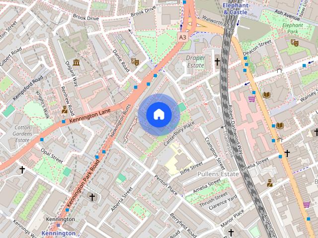 Canterbury Place, Elephant and Castle, London, SE17