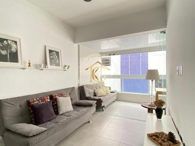Canto do Forte, 1 quarto sendo 1 suíte, Mobiliado