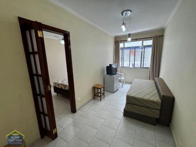 Canto do Forte Apto 01 dorm, Mobiliado 225 mil 1 Quarto, 1 Vaga