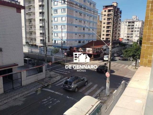 Canto do Forte, Praia Grande. Apartamento de 1 dormitorio, 1 vaga de garagem