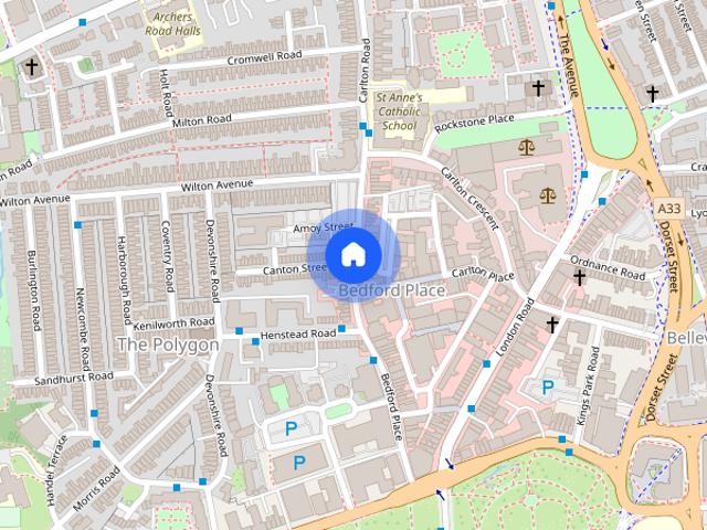 Canton Street, Bedford Place, Southampton, SO15