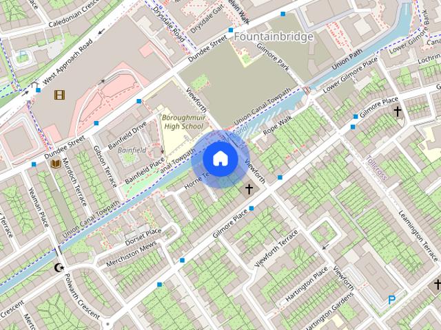 Canal Walk Edinburgh EH3