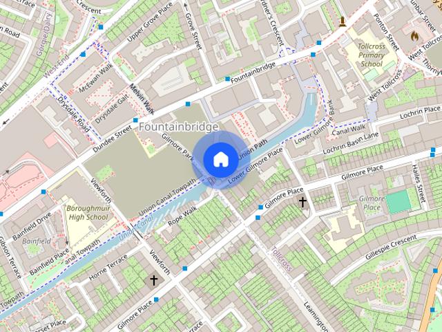 Canal Walk Edinburgh EH3