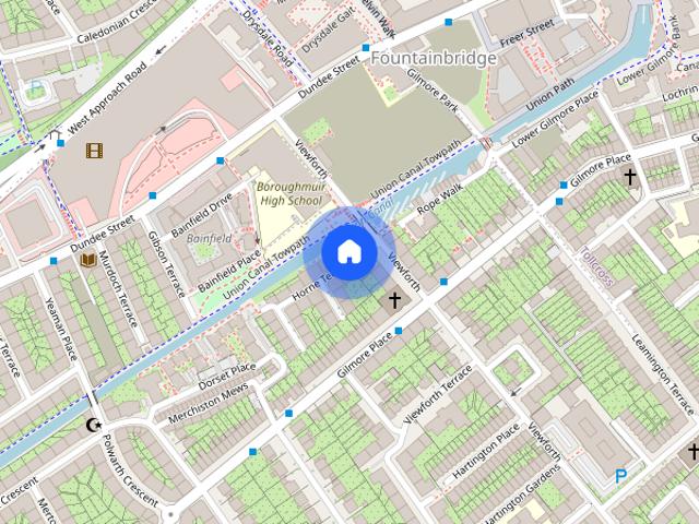 Canal Walk Edinburgh EH3